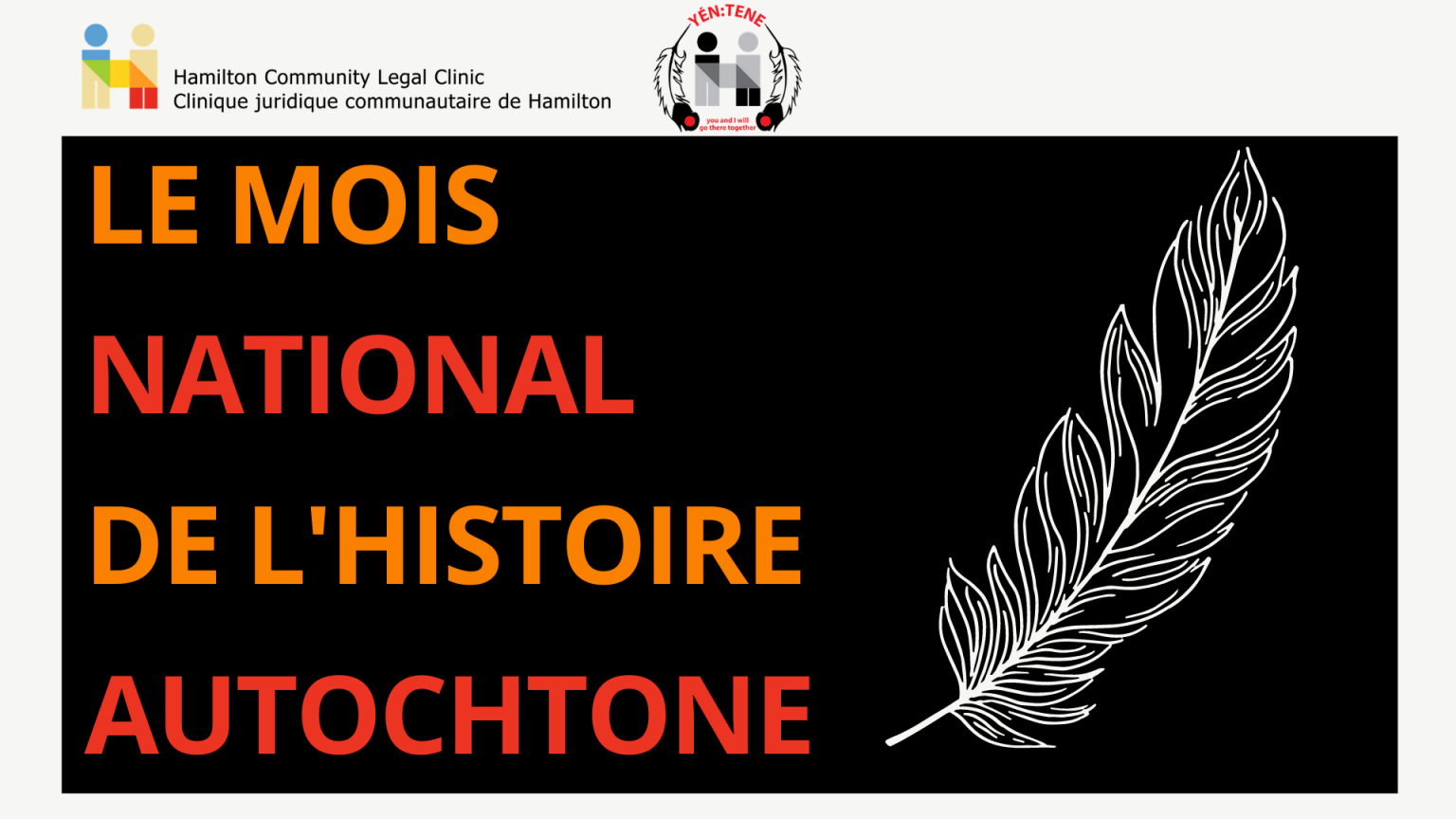 Le mois national de l’histoire autochtone - Clinique juridique ...