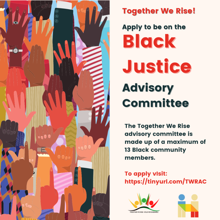 Black Justice (Together We Rise) Advisory Committee Application ...